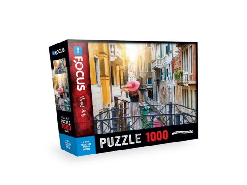 BLUE FOCUS PUZZLE TRAVELLER WOMAN BF289 108/22893