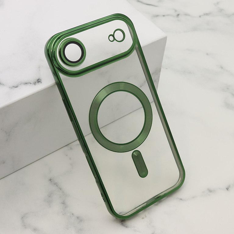 Zastitna maska (futrola) CAMERA PROTECT MAGSAFE - iPhone 17 Air zelena (MS)