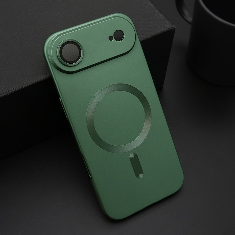 Zastitna maska (futrola) ELEGANT MAGSAFE - iPhone 17 Air zelena (MS)