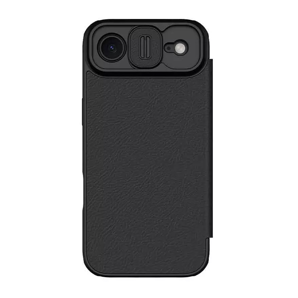 Zastitna maska (futrola) NILLKIN QIN Pro - iPhone 17 Air crna (MS)