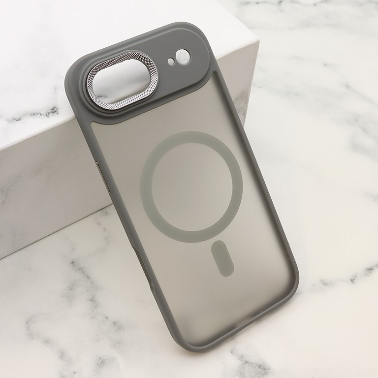 Zastitna maska (futrola) SILKY MagSafe II - iPhone 17 Air siva (MS)