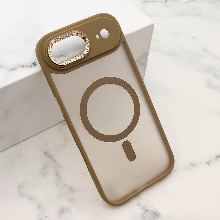 Zastitna maska (futrola) SILKY MagSafe II - iPhone 17 Air zlatna (MS)