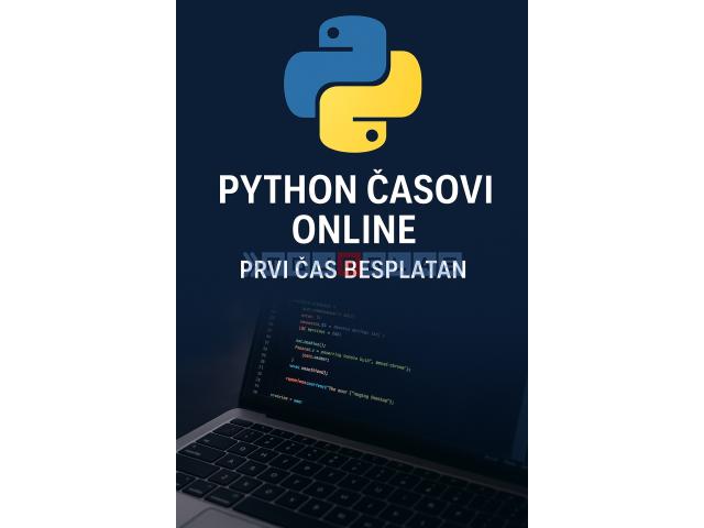 Python časovi ONLINE – deca, studenti, odrasli ✅
