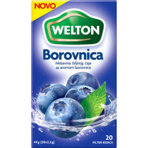 Caj Borovnica 44 g Welton