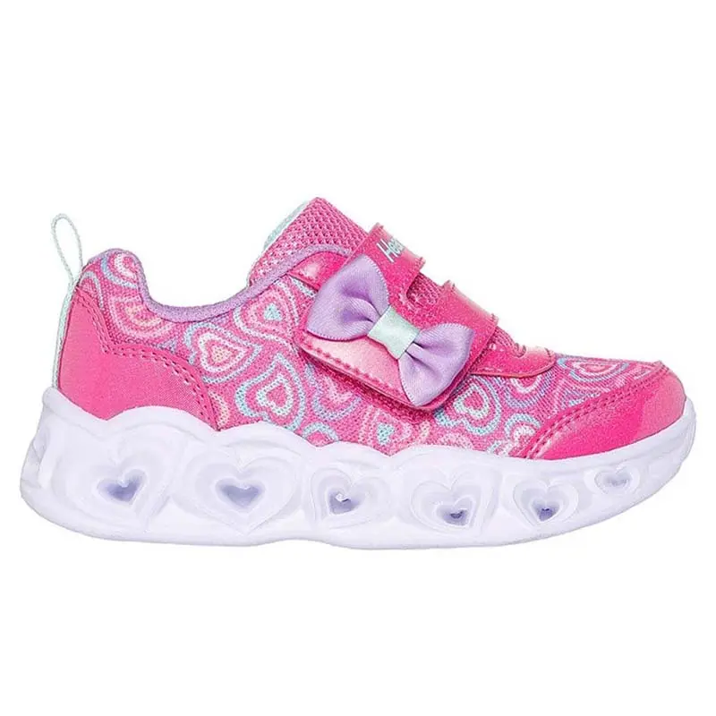 Skechers Patike za bebe Heart Lights, Roze