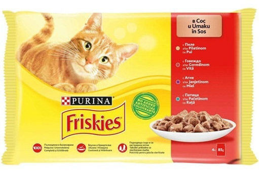 Friskies preliv CAT Meso 4x85 g
