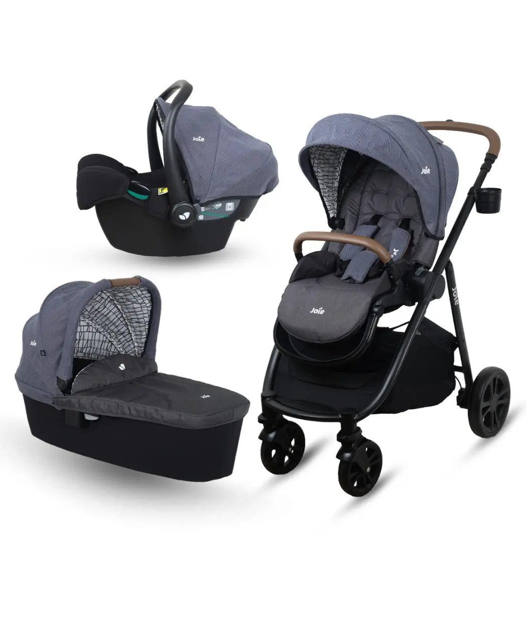 JOIE Kolica za bebe Versatrax Coal, 3u1, Plava