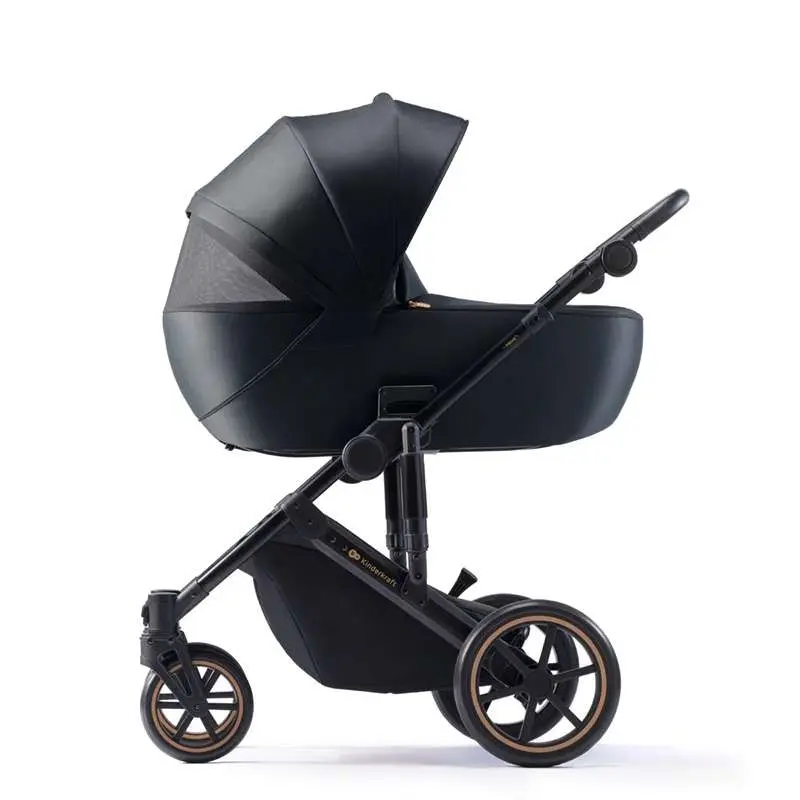 KINDERKRAFT Kolica za bebe 2u1 Prime2 crna