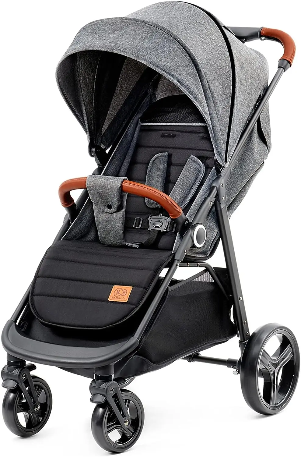 Kinderkraft Kolica za bebe GRANDE PLUS, Siva