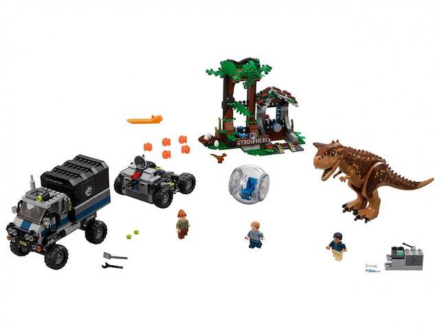 LEGO Jurassic World-75929 Carnotaurus Gyrosphere Escape