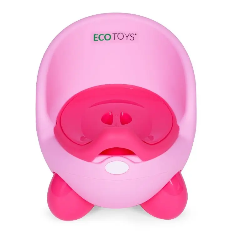 ECOTOYS Noša za decu sa uklonivim umetkom i neklizajućim nogicama, Roze