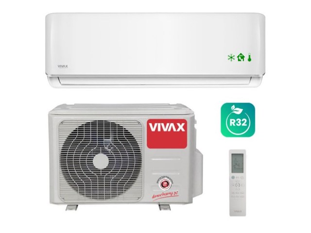 Klima VIVAX COOL ACP-12CH35AEQI+ inverter, A++/A+ R32, 12000BTU, od -15C do 50C, bela