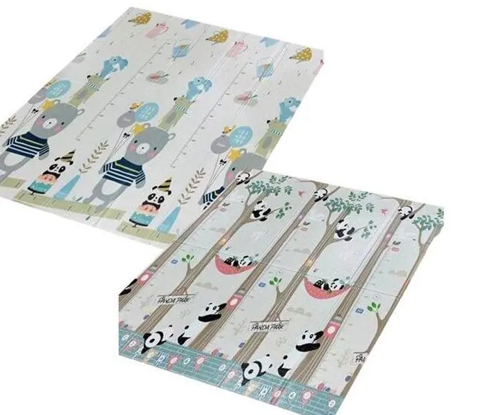 BBO Podloga za Igru bebe od pene 180x200x1cm Panda Birthday Party - ZH-1PB