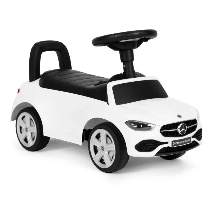 ECO TOYS Guralica Mercedes C CLASS sa interaktivnim volanom i zvucima, bela