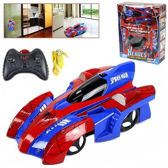 Auto na daljinski koji ide po zidu Wall Climber Spider Man – Auto na daljinski koji ide po zidu Wall Climber Spider Man