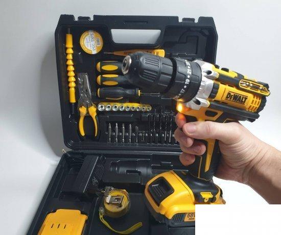 Dewalt aku srafilica/busilica/cekic 68v+pribor+2 baterije – Dewalt aku srafilica/busilica/cekic 68v+pribor+2 baterije