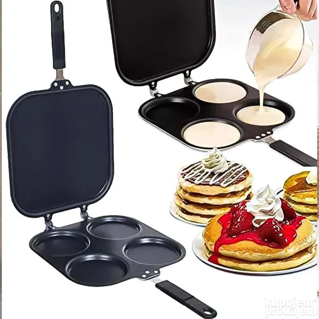 Dupli tiganj za americke palacinke i omlete 4u1 – Dupli tiganj za americke palacinke i omlete 4u1