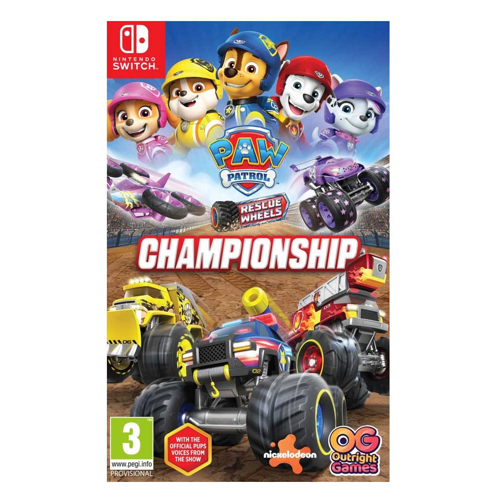 OUTRIGHT GAMES Igrica Switch PAW Patrol Rescue Wheels: Championship, 118283