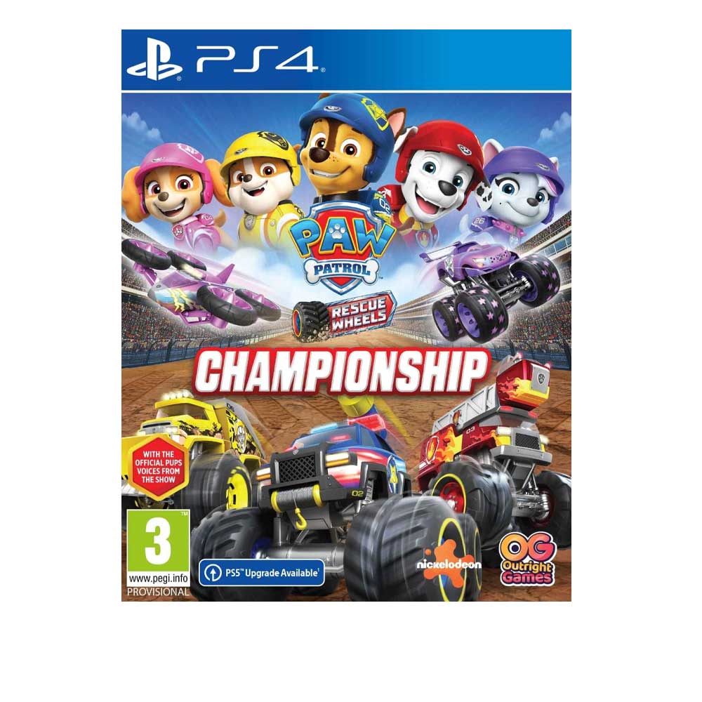 OUTRIGHT GAMES Igrica PS4 PAW Patrol Rescue Wheels: Championship, 118280