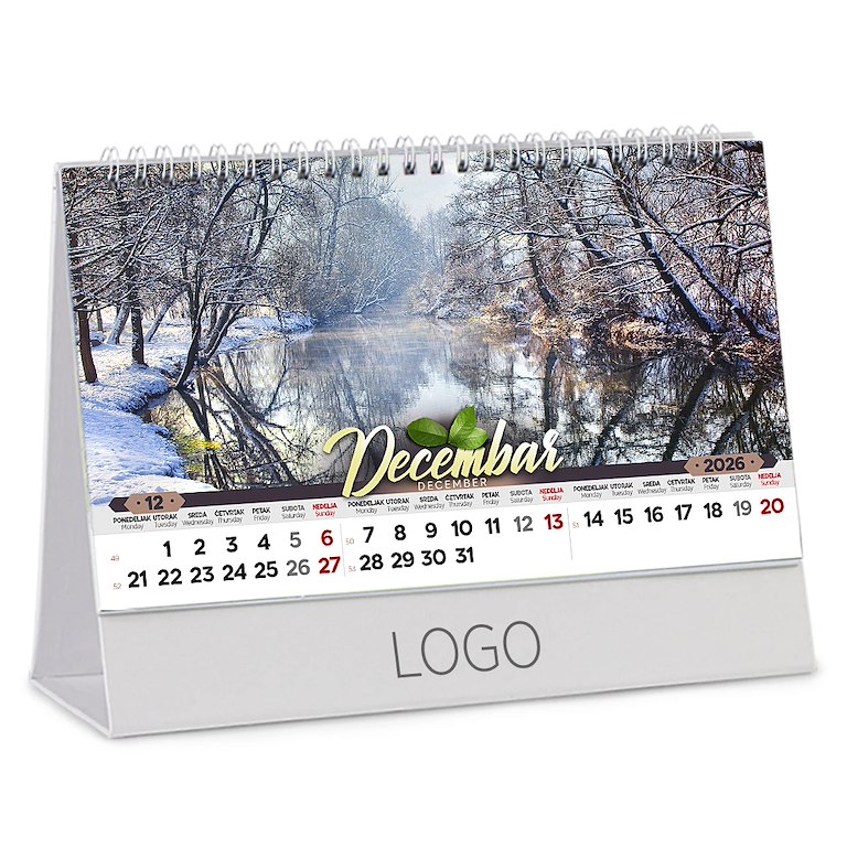 PRIRODA 16 - 70016
Stoni kalendar: 13 listova, mesečni