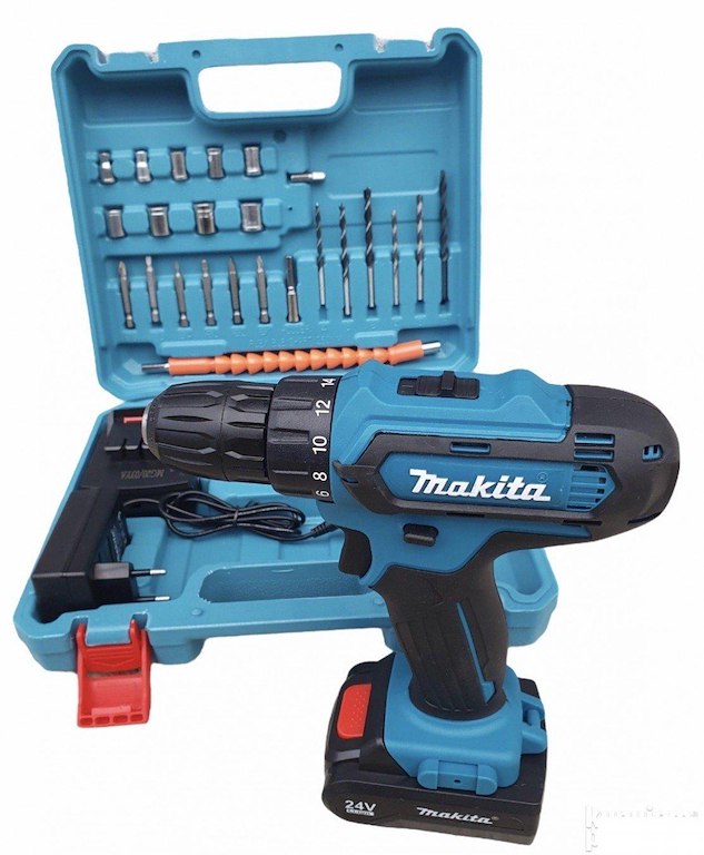 Makita Aku busilica/srafilica 24v sa alatom – Makita Aku busilica/srafilica 24v sa alatom
