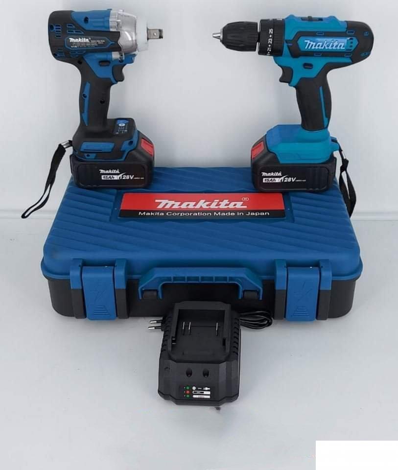 Makita AKU Set aku Odvijač i aku Srafiica busilica 128v – Makita AKU Set aku Odvijač i aku Srafiica busilica 128v