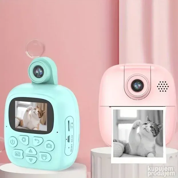 NOVO! 2u1 Foto aparat Mini Stampac printer Za Decu Kamera Polaroid