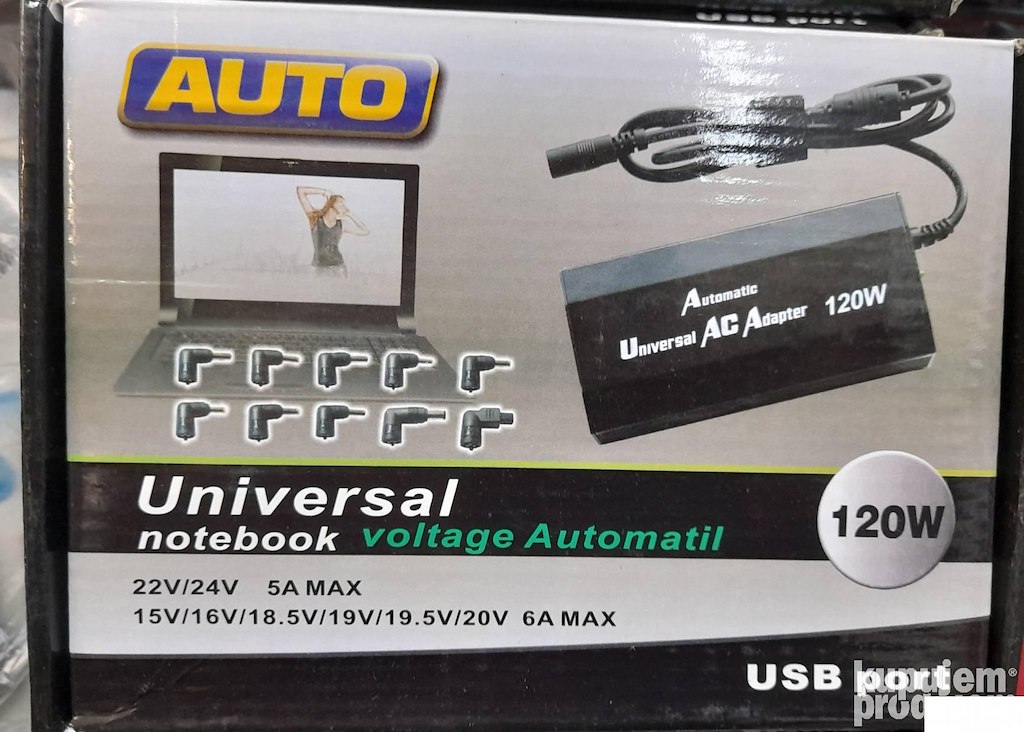 NOVO! Adapter univerzalni 120w