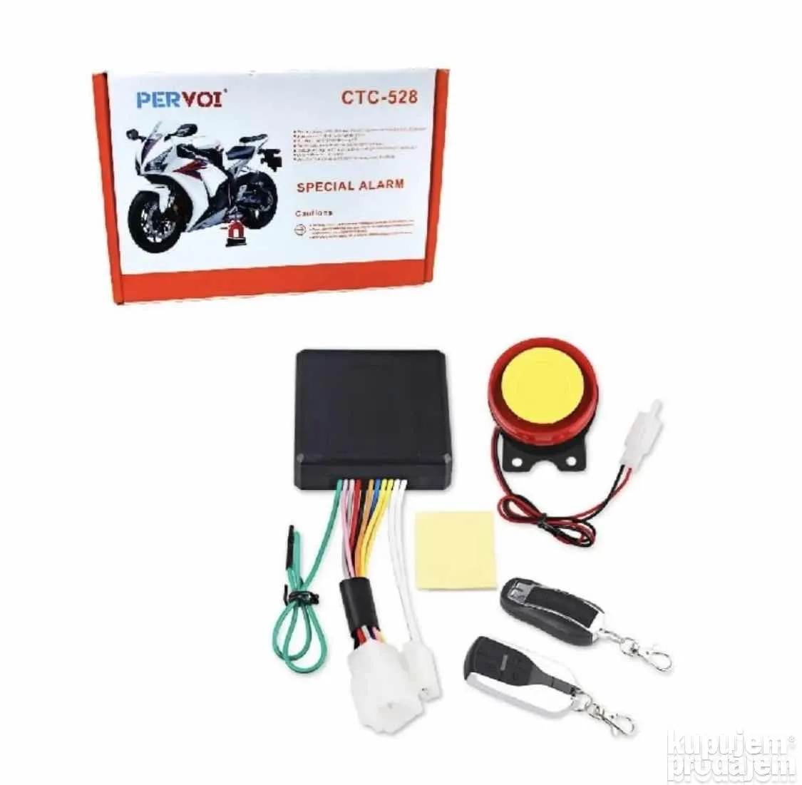 NOVO! alarm za motor skuter CTC-528