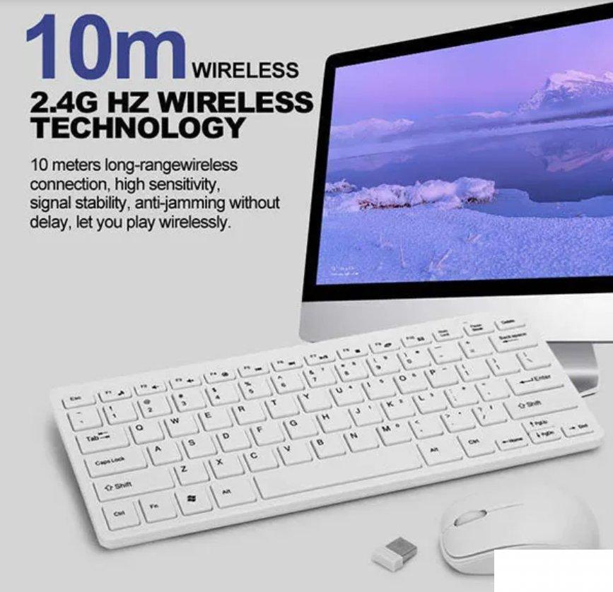 NOVO! Bezicna USB tastatura i mis K-03 Wireless 2.4GH keyboard