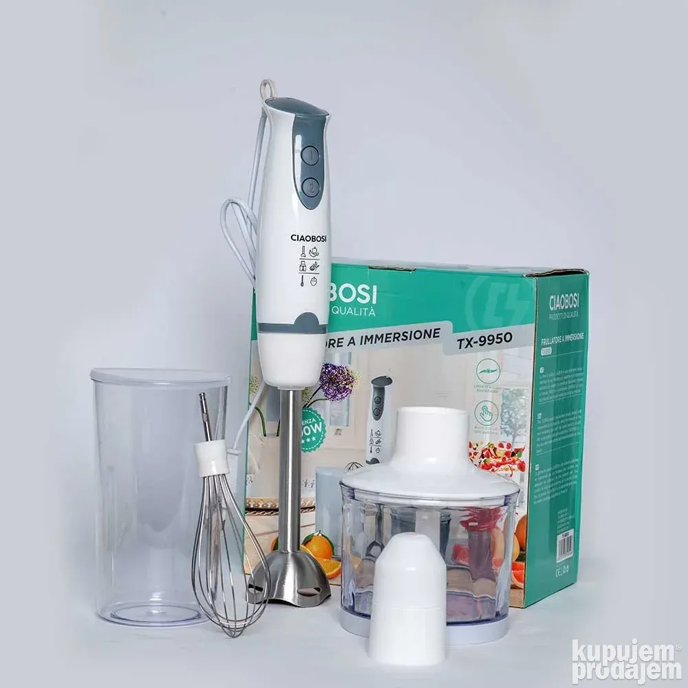 NOVO! Ciaobosi TX-9950 Blender set, stapni mikser