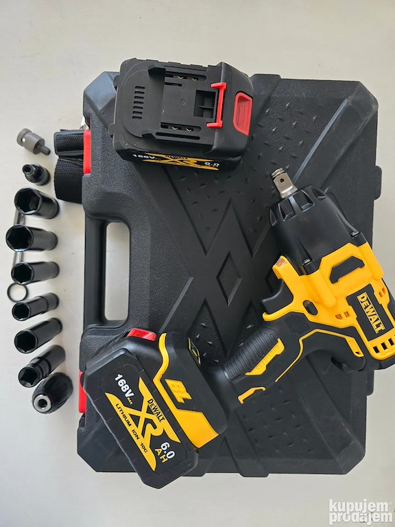 NOVO! Dewalt aku odvijac za tockove i mehaniku 168V sa dodacima