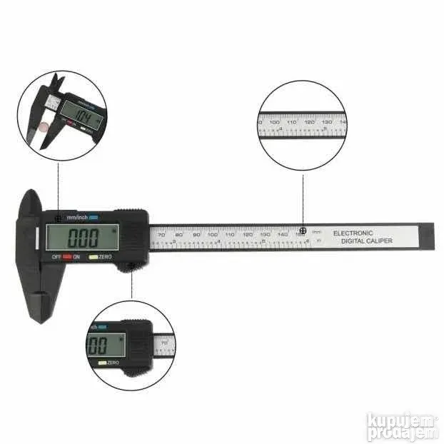 NOVO! Digitalni Subler Mikrometar Subler