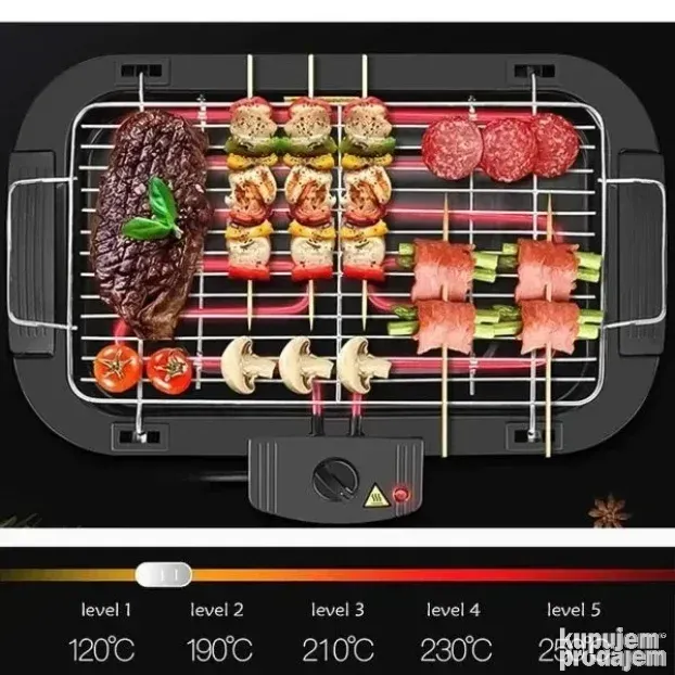 NOVO! Električni roštilj SK-273BG 2000W