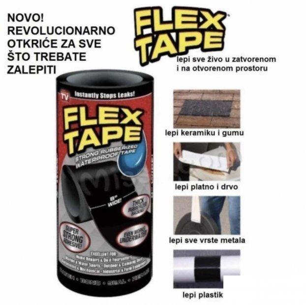 NOVO! Flex Vodootporna Flex Tape Flex Traka 20x150cm
