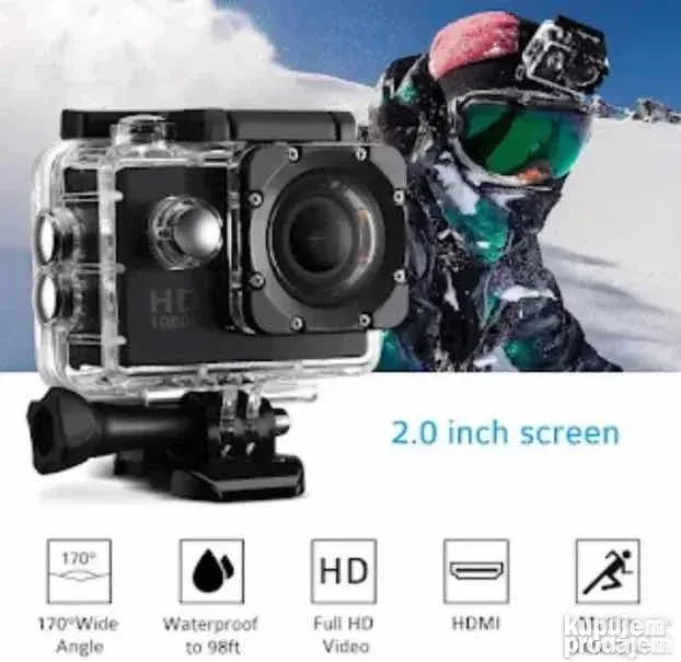 NOVO! Go Pro kamera HD Akciona kamera GoPro kamera