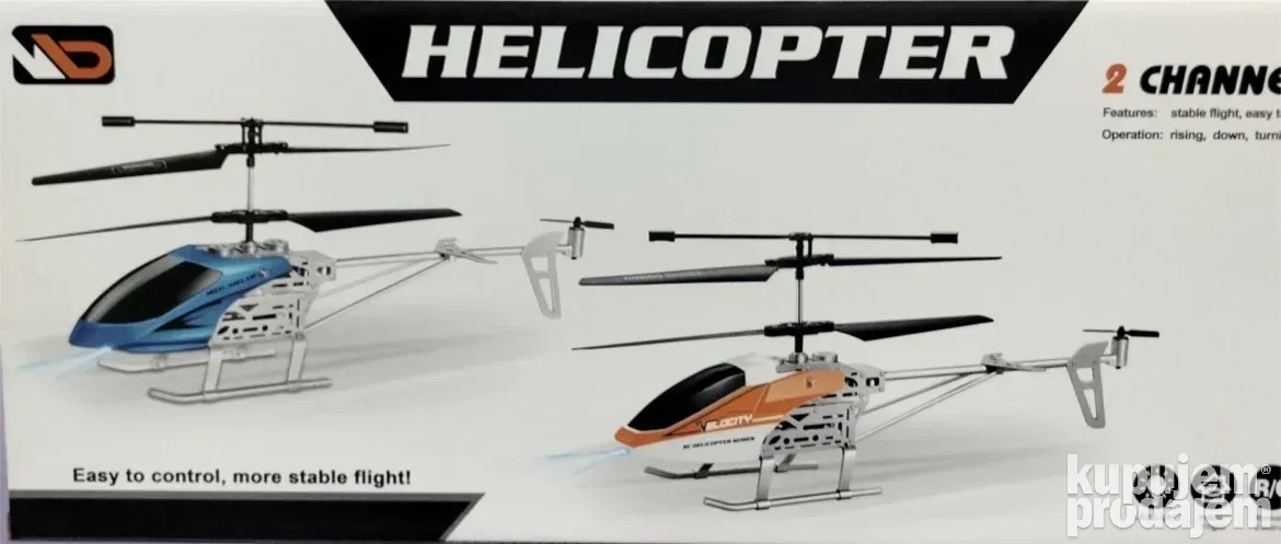 NOVO! Helikopter na daljinski upravljac