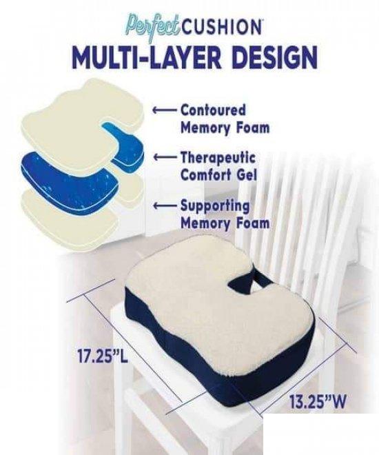 NOVO! Jastuk za sedenje od memorijske pene, sediste gel
