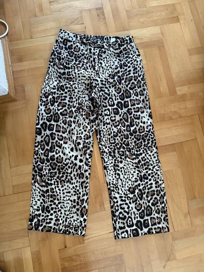 Zara leopard pantalone XL