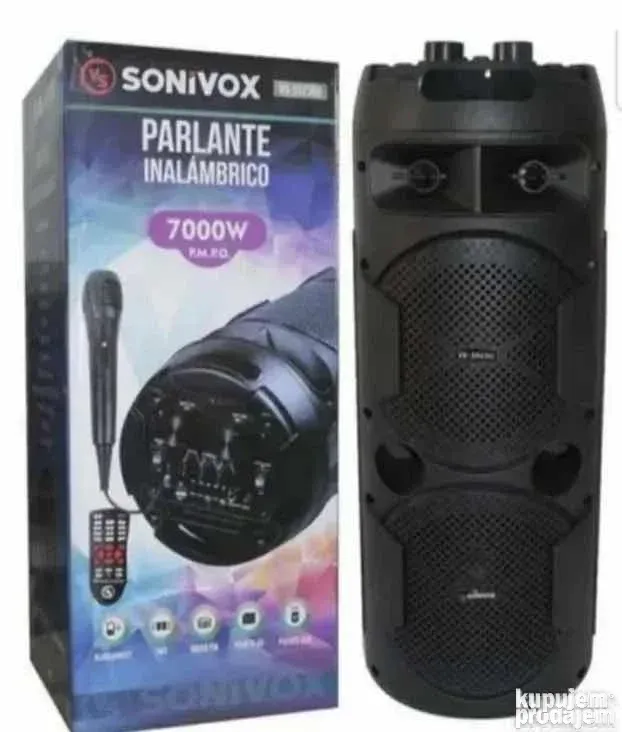 NOVO! karaoke blutut zvučnik Sonivox SS-2362 7000W