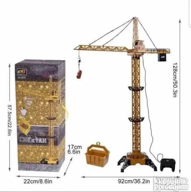 NOVO! Kran za decu – igracka kran – Decija dizalica Kran
