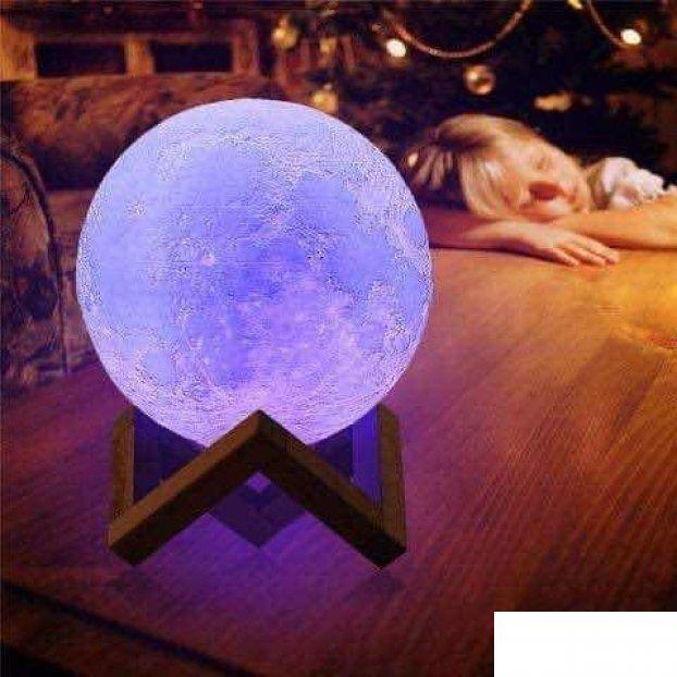 NOVO! Lampa Mesec Moon light lampa sa zvučnikom Zvučnik lampa