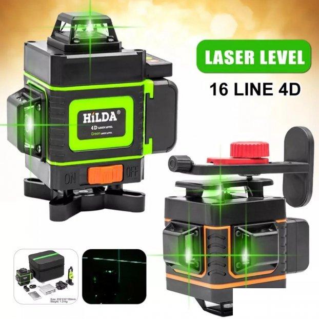 NOVO! Laser Za Nivelaciju 4D 16 Linija Digitalni