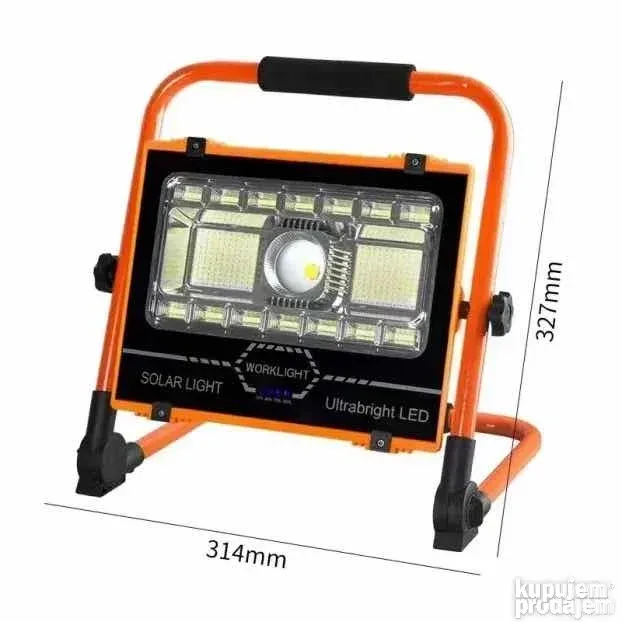 NOVO! Led Reflektor na baterije i solarno punjenje
