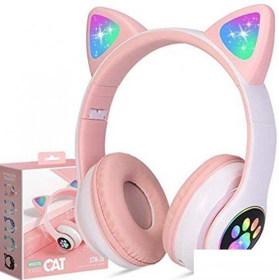 NOVO! Macje usi Cat Ear STN28 decije Bluetooth SLUSALICE maca