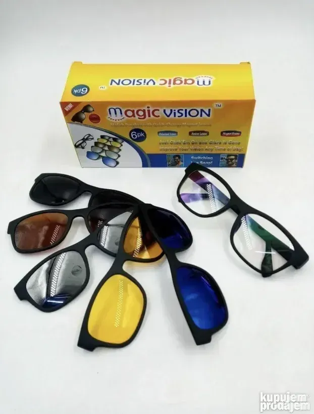 NOVO! Magic vision naočare sa 6 okvira NOVO