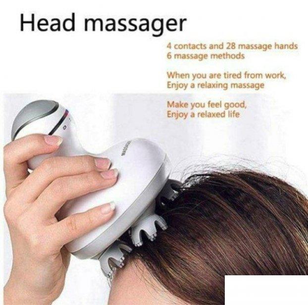 NOVO! Masazer za glavu / Masažer glave / Head massager