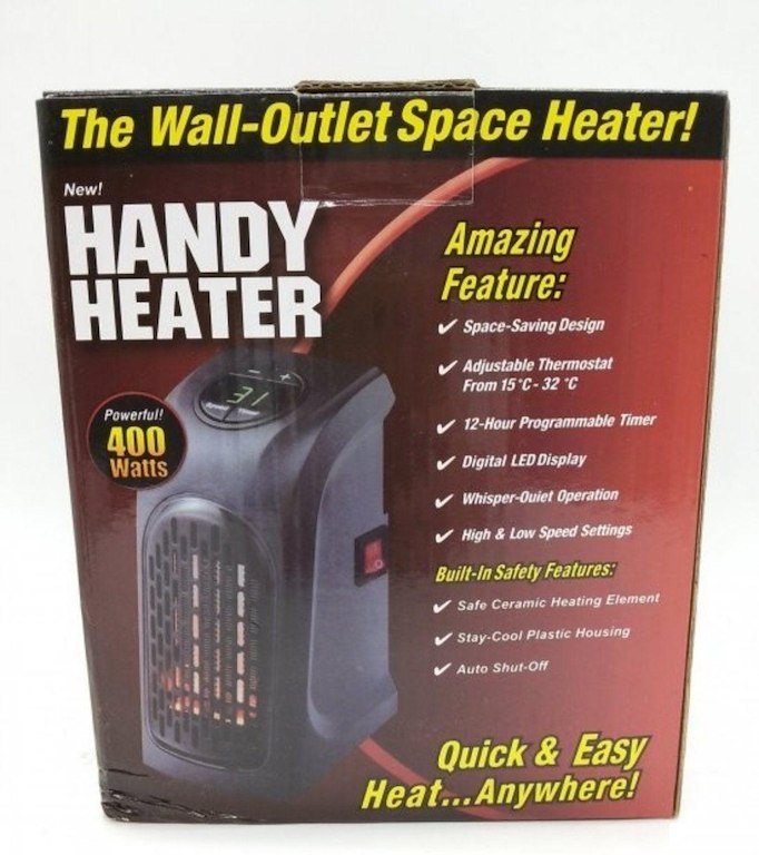 NOVO! Mini Grejalica 400W HANDY HEATER Zidna
