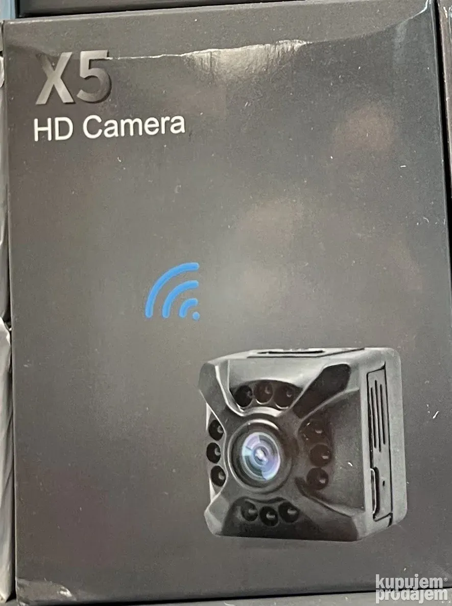 NOVO! Mini Wi Fi kamera X5