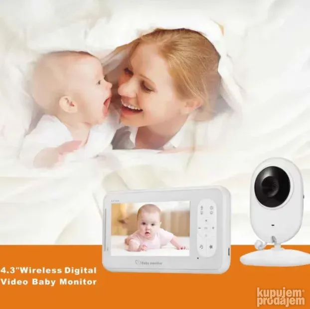 NOVO! Monitor za Bebe Video nadzor za Bebe Baby monitor